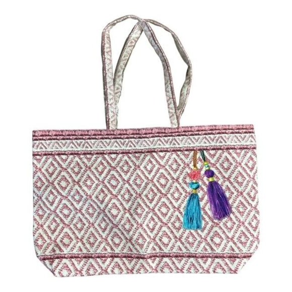 Estee Lauder P | Accessories | Estee Lauder Pink Large Shopping Tote ...